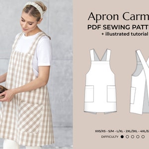 Plus Size Apron - Etsy