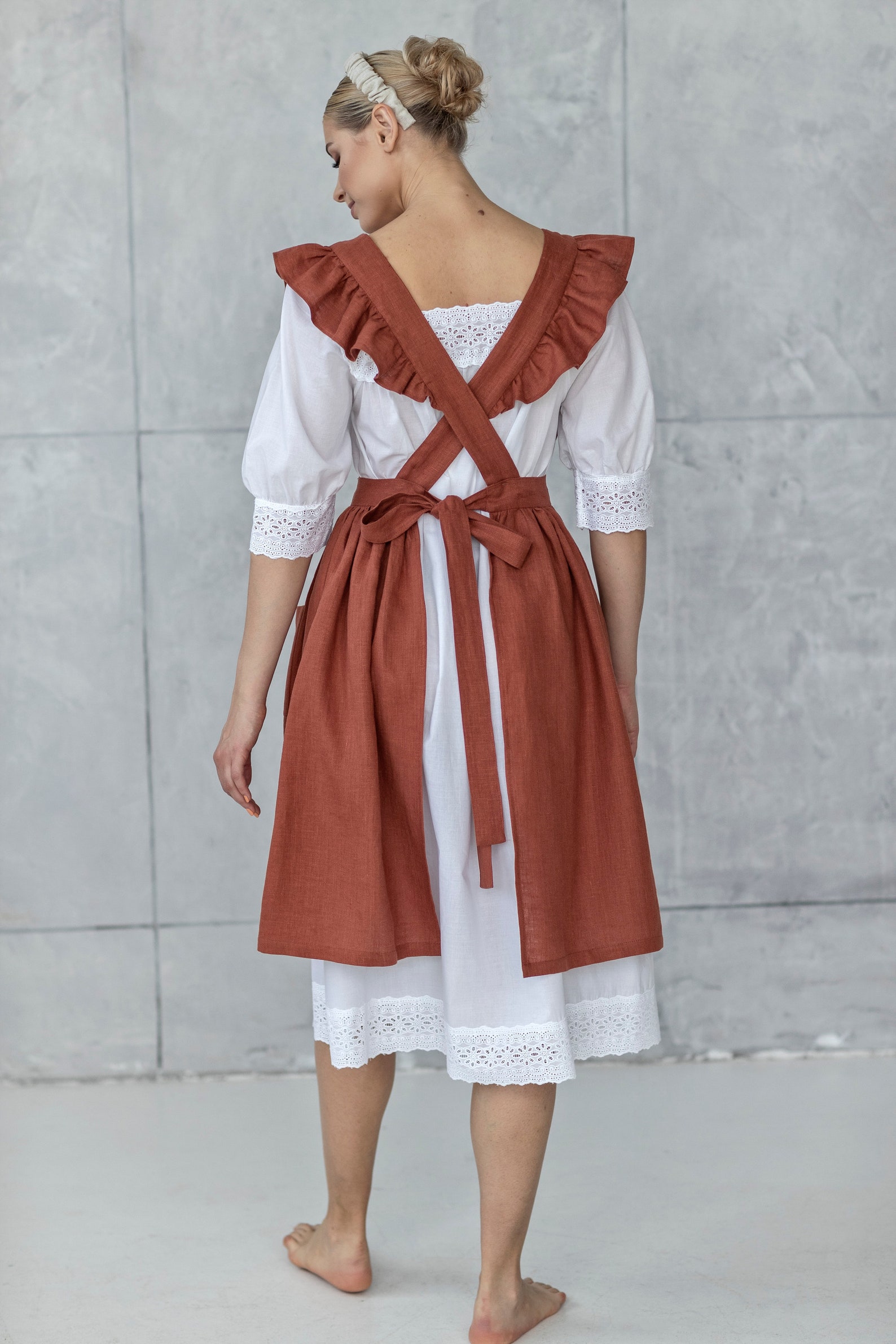 PDF Sewing Pattern Apron / Pinafore Patterns Plus Size / Instant ...