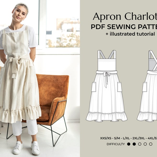 Pdf Apron Pattern - Etsy