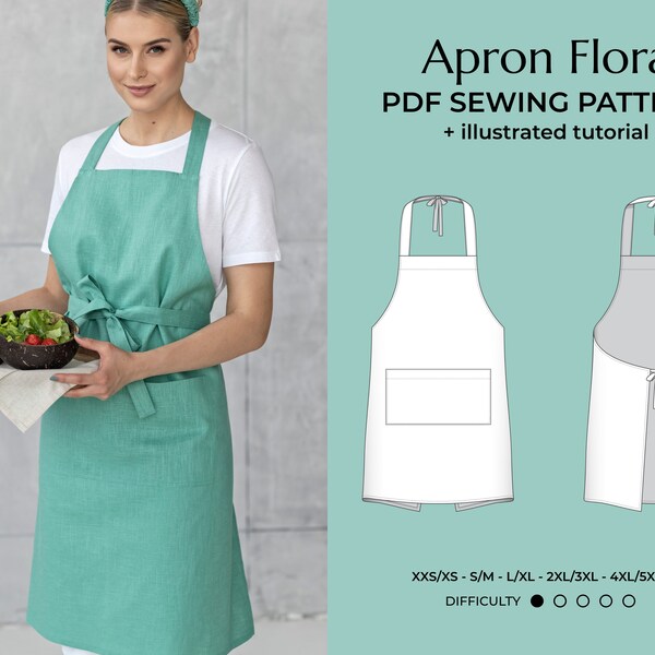 Apron Pattern - Etsy