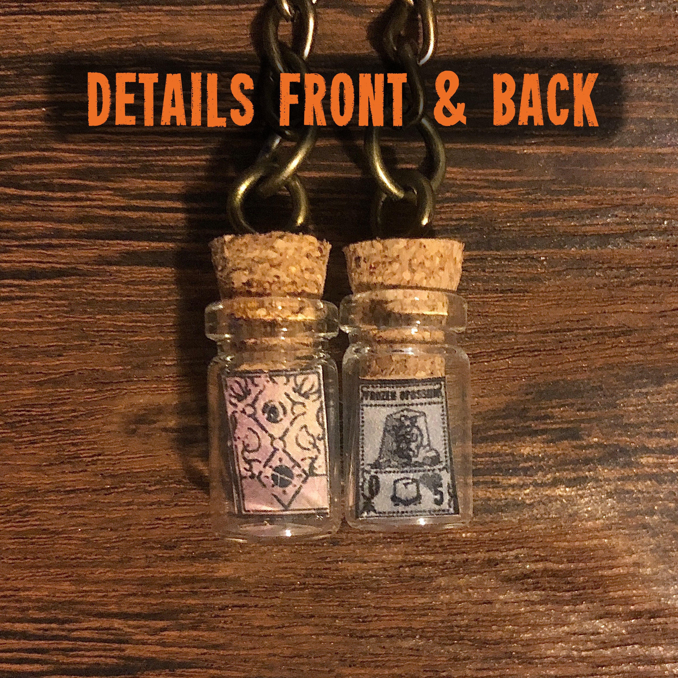 INSCRYPTION Phone Charm Card in a Bottle Squirrel Black Goat Boulder ...