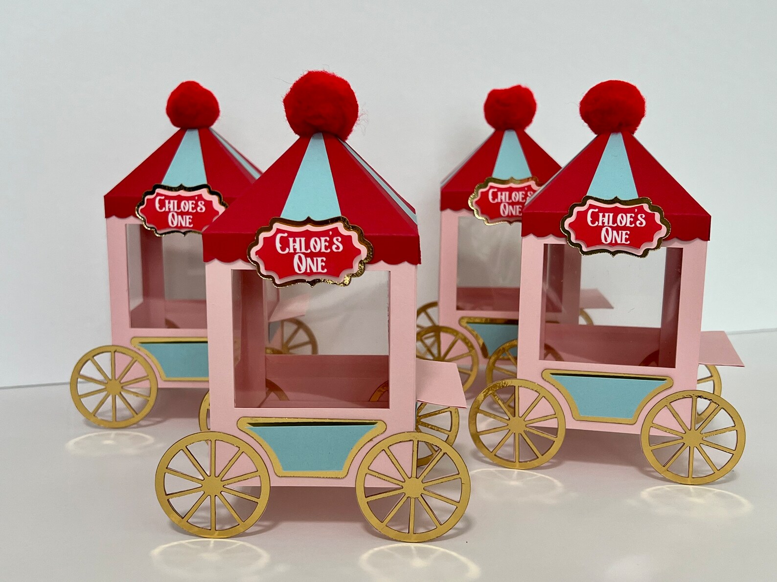 Circus Favor Box Circus Party Carnival Favor Box Carnival - Etsy