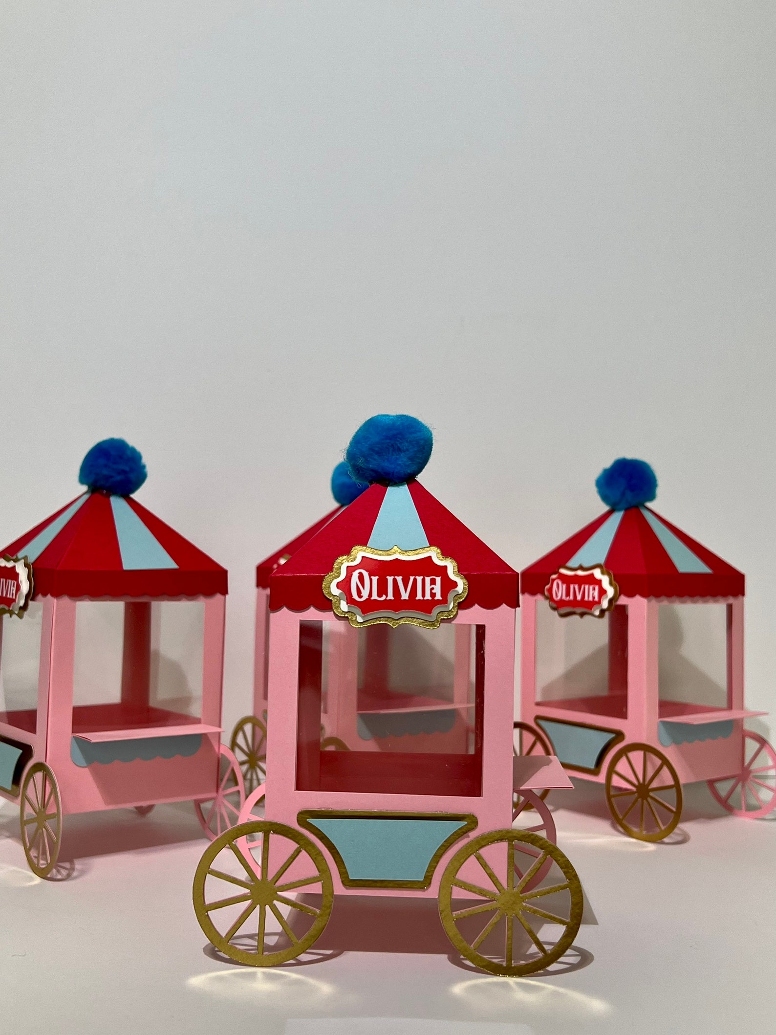 Circus Favor Box Circus Party Carnival Favor Box Carnival - Etsy