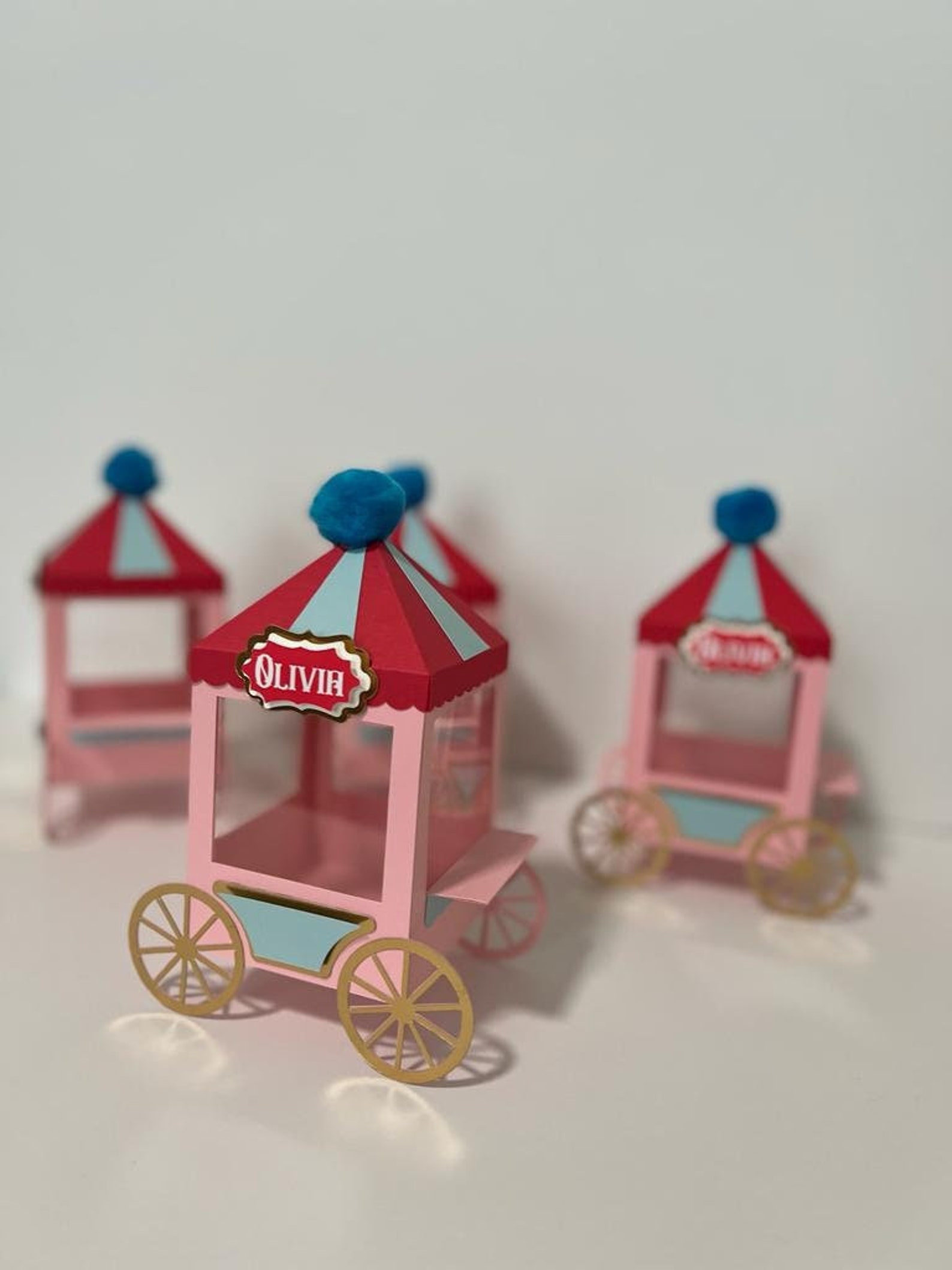 Circus Favor Box Circus Party Carnival Favor Box Carnival - Etsy