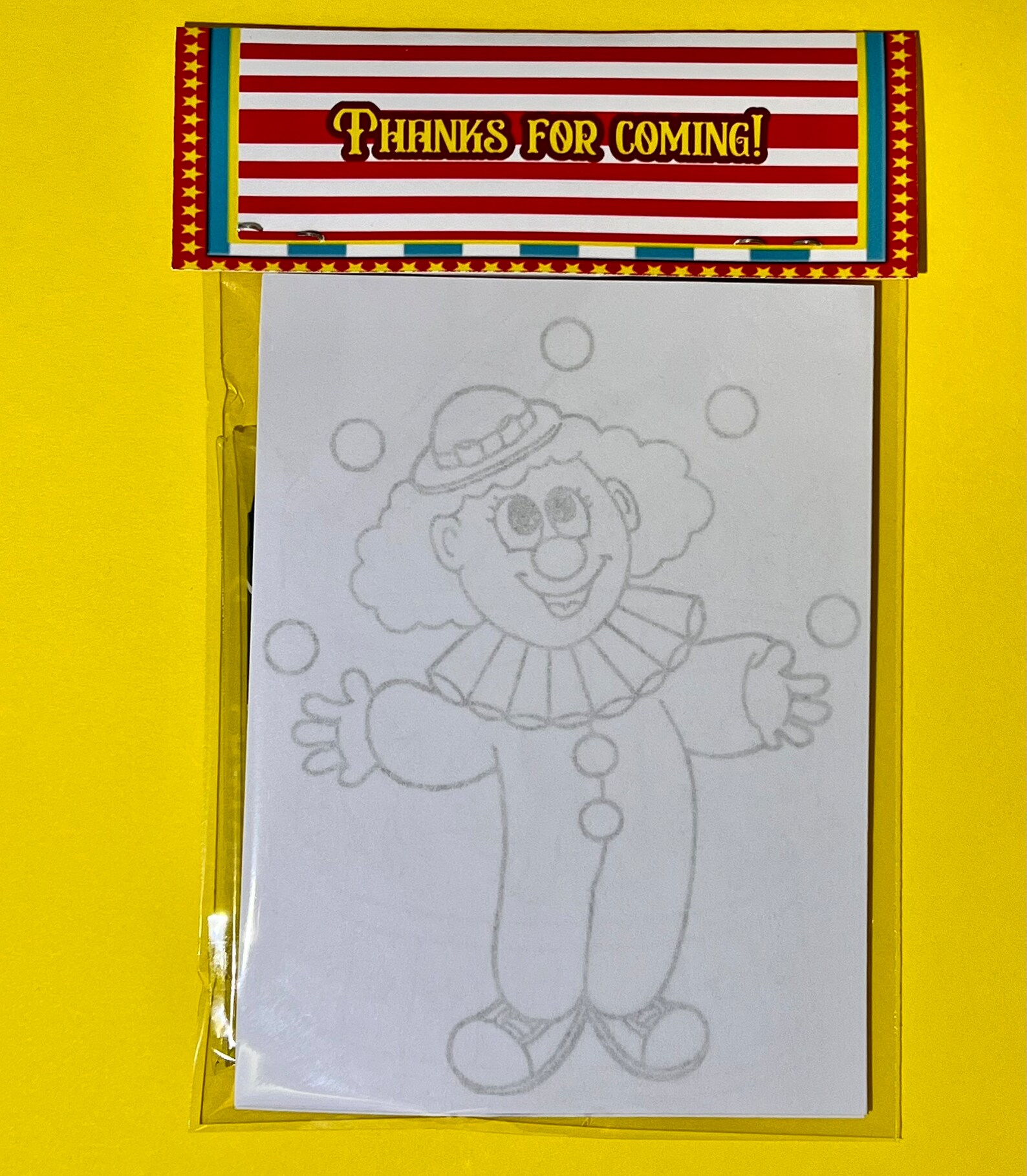 Circus Coloring Book Circus Party Carnival Coloring Book - Etsy