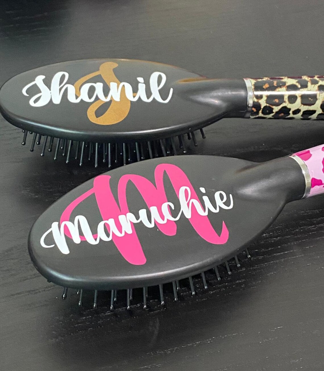 Personalized Hair Brush Monogram Hair Brush Personalized - Etsy