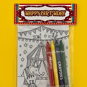 Circus Coloring Book, Circus Party, Carnival Coloring Book, Carnival ...