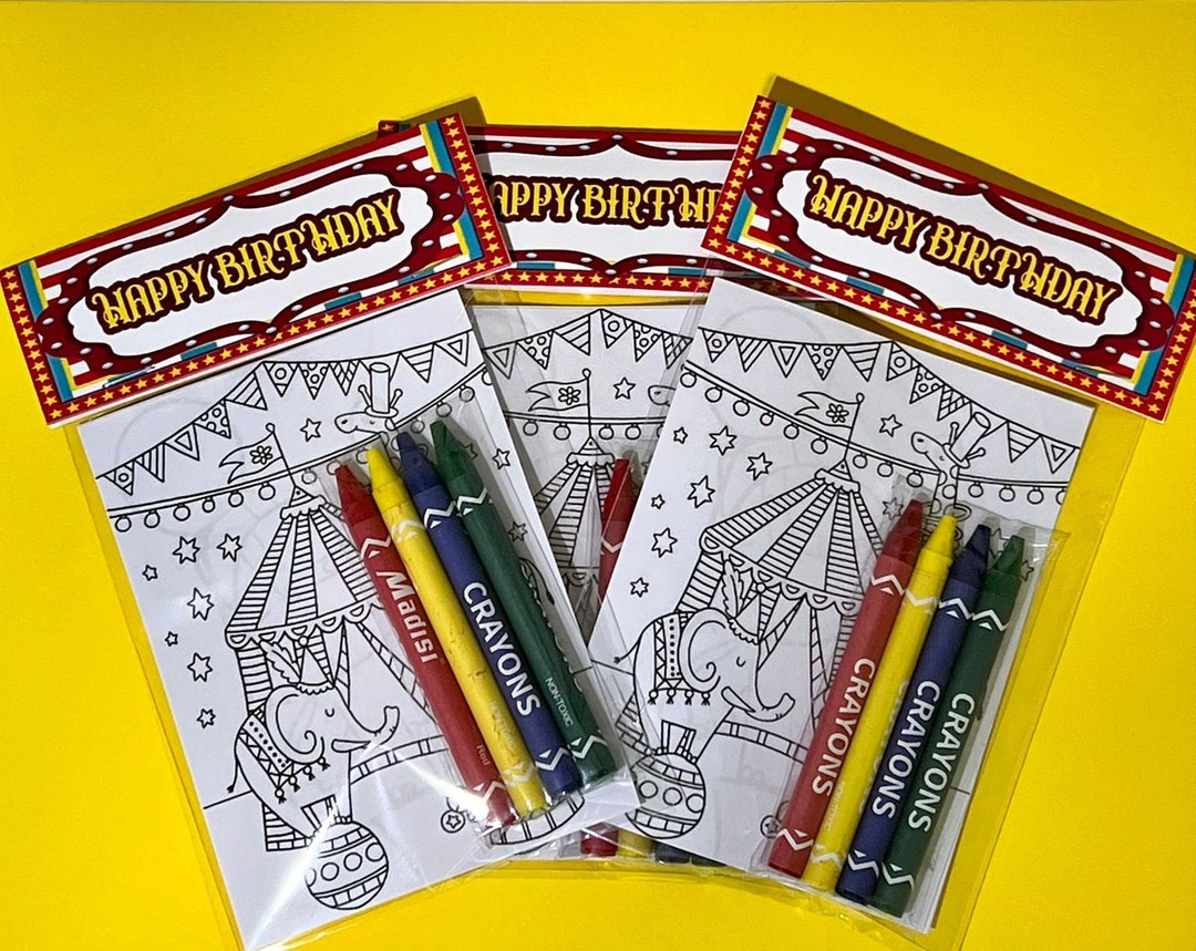 Circus Coloring Book, Circus Party, Carnival Coloring Book, Carnival ...