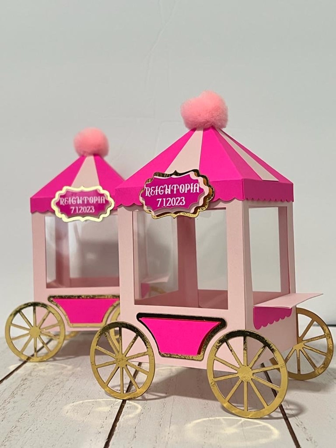 Circus Favor Box, Circus Party, Carnival Favor Box, Carnival Party ...