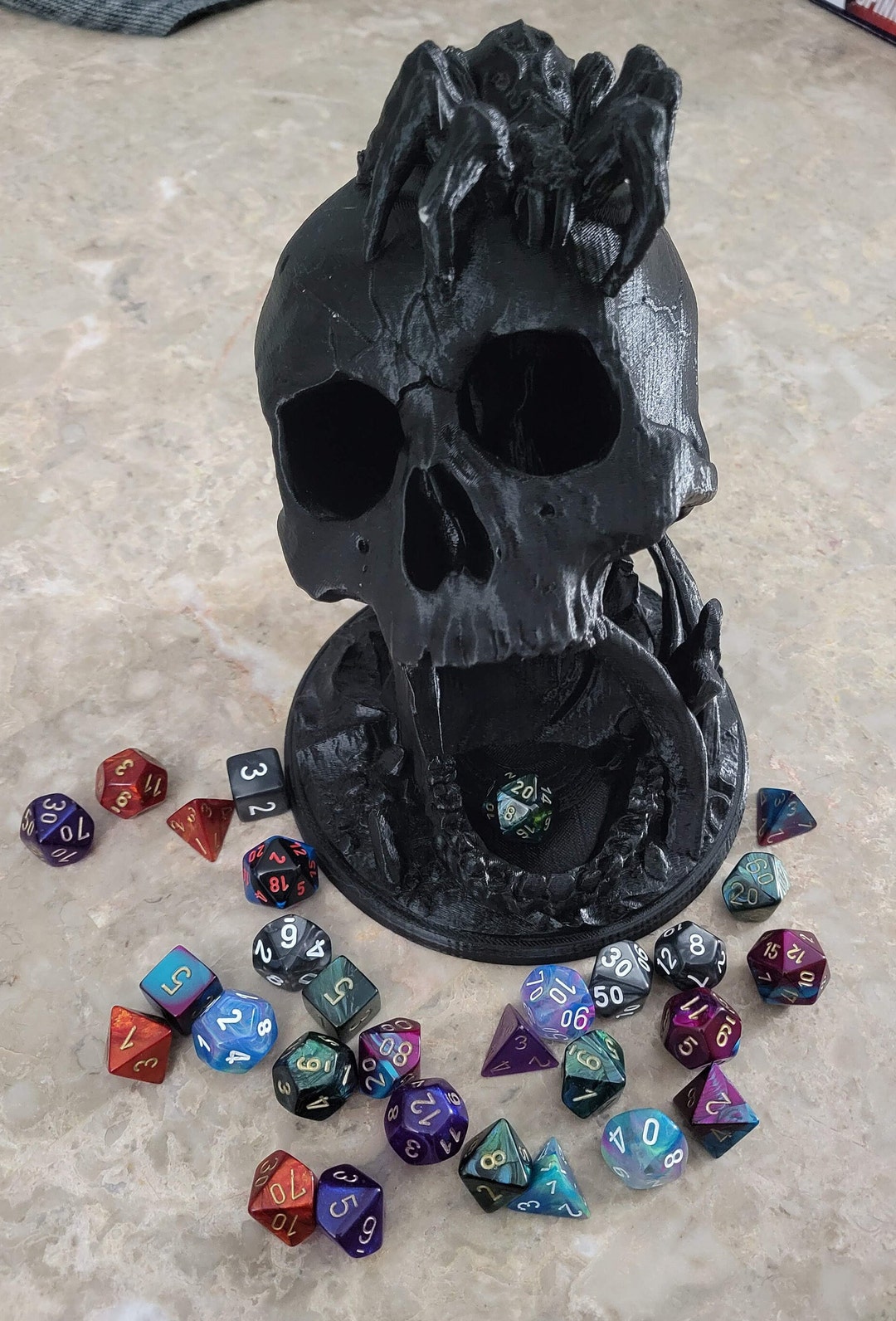 Mythic Merchant - Ars Moriendi - Desert Kiss - Skull Dice Tower- Spider ...