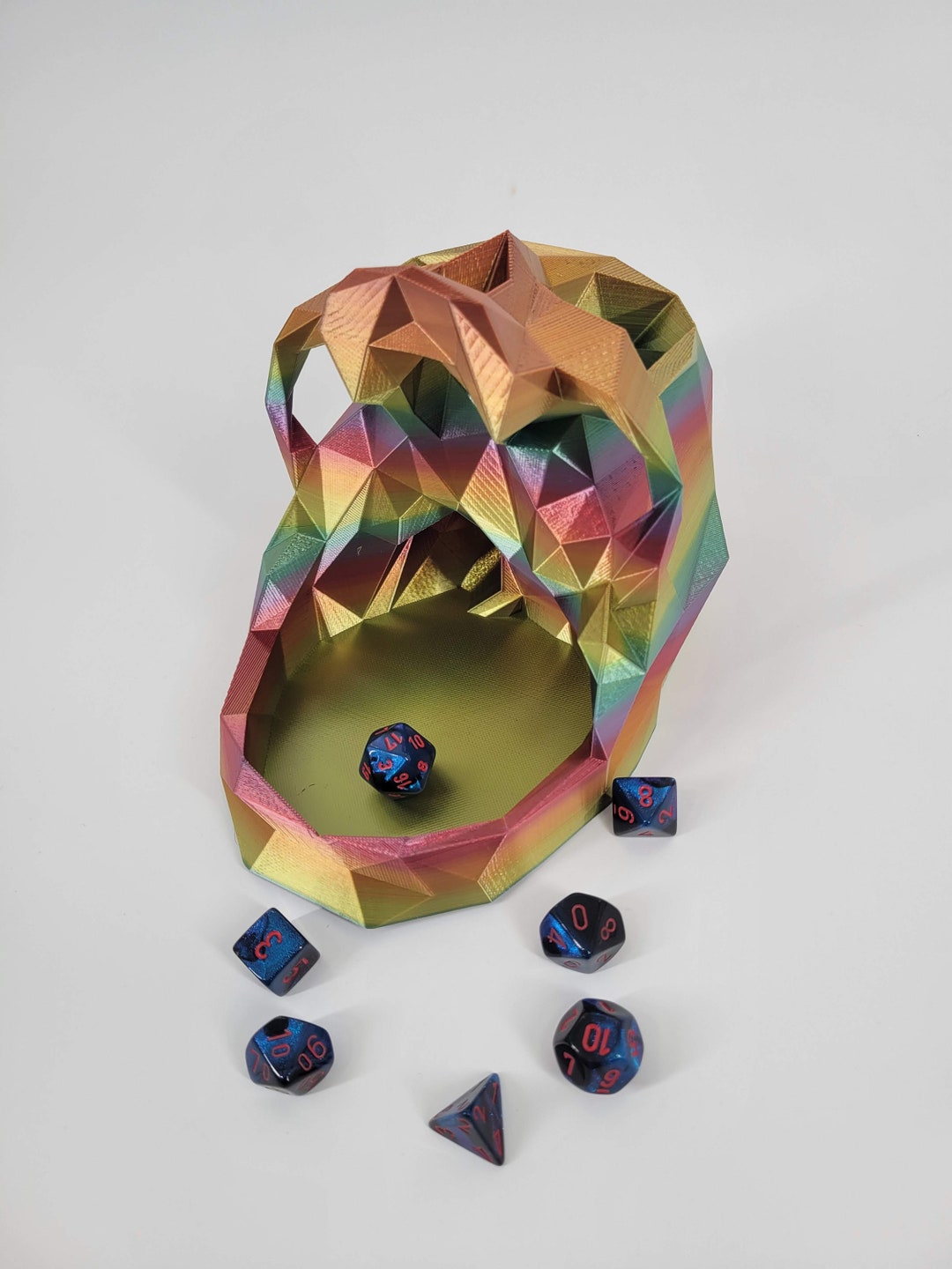 Polygon Skull Dice Tower - Dungeons and Dragons - Dungeon Master ...
