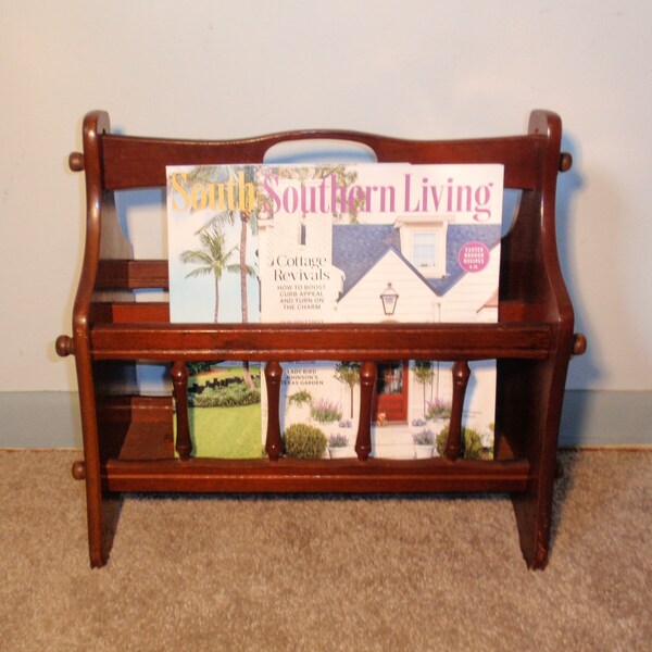 Tall Magazine Rack - Etsy