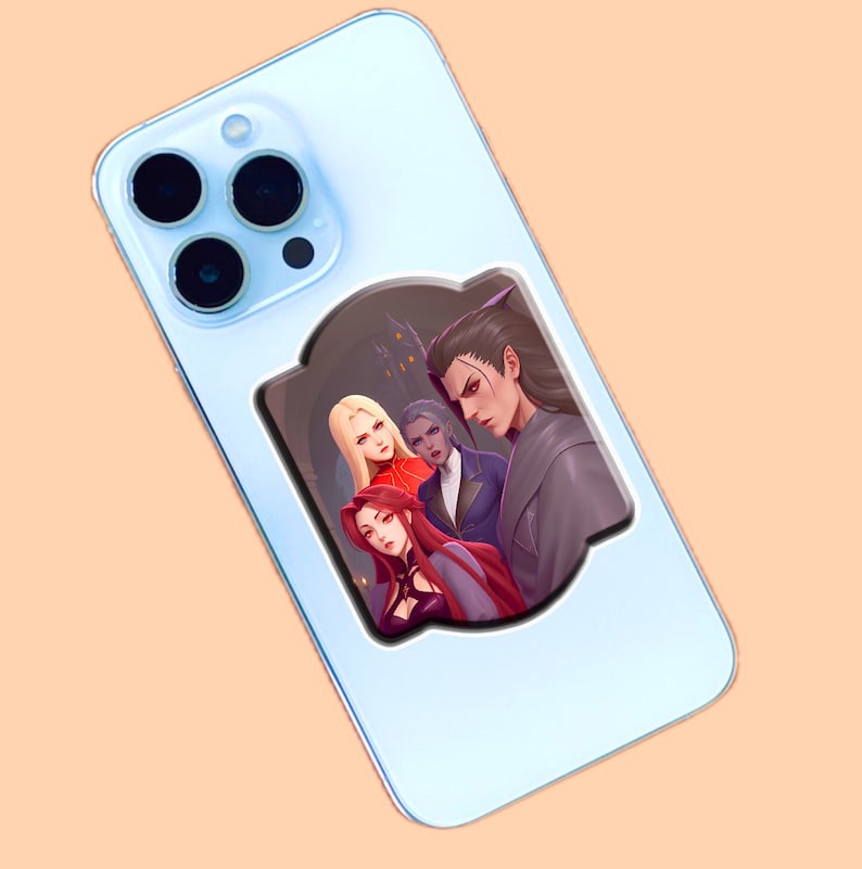 Castlevania Inspired Vampire Sisters - Sticker - Carmilla, Morana ...