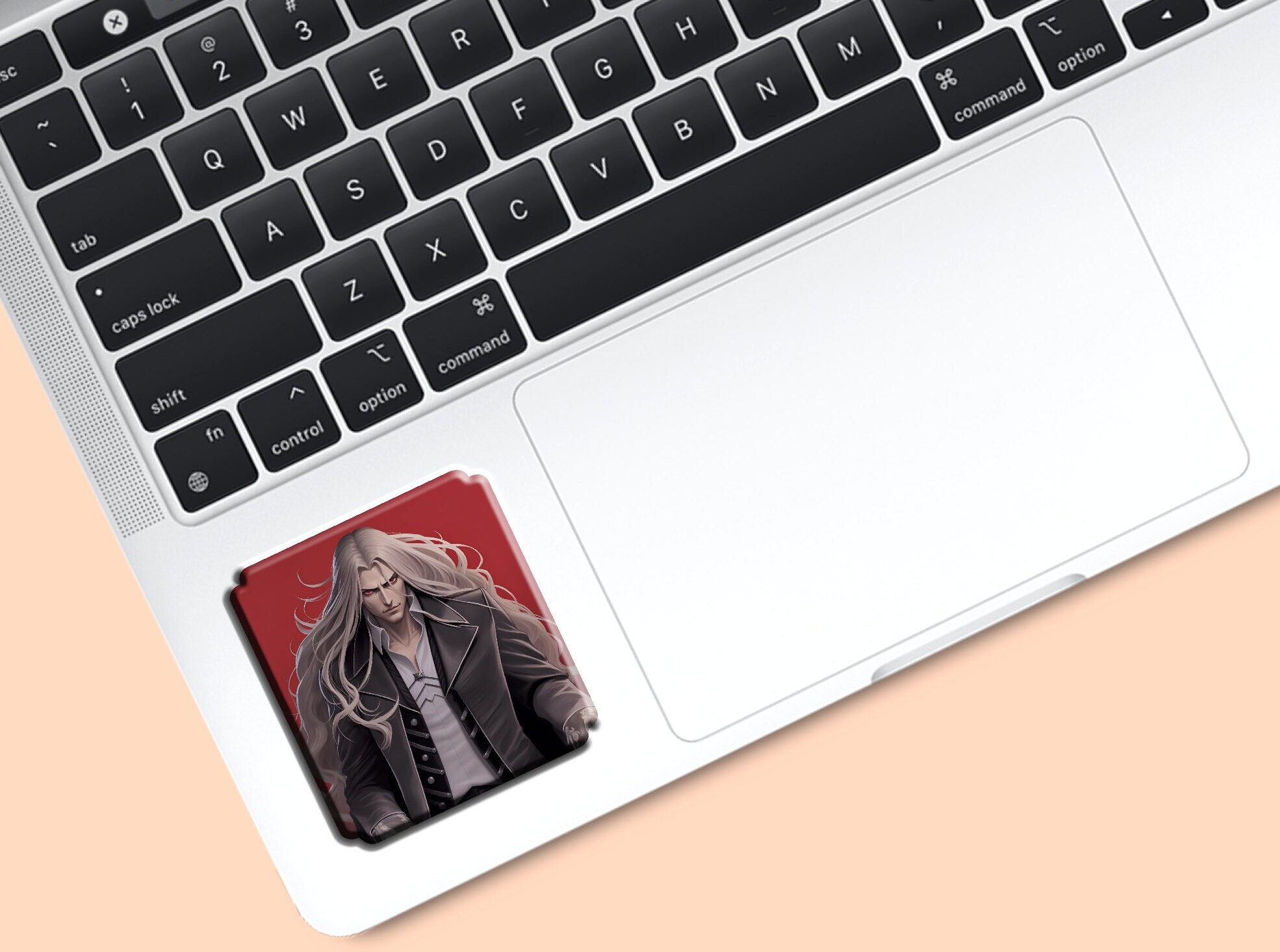 Castlevania Inspired Alucard Vampire Sticker Cool Gothic Anime Art ...