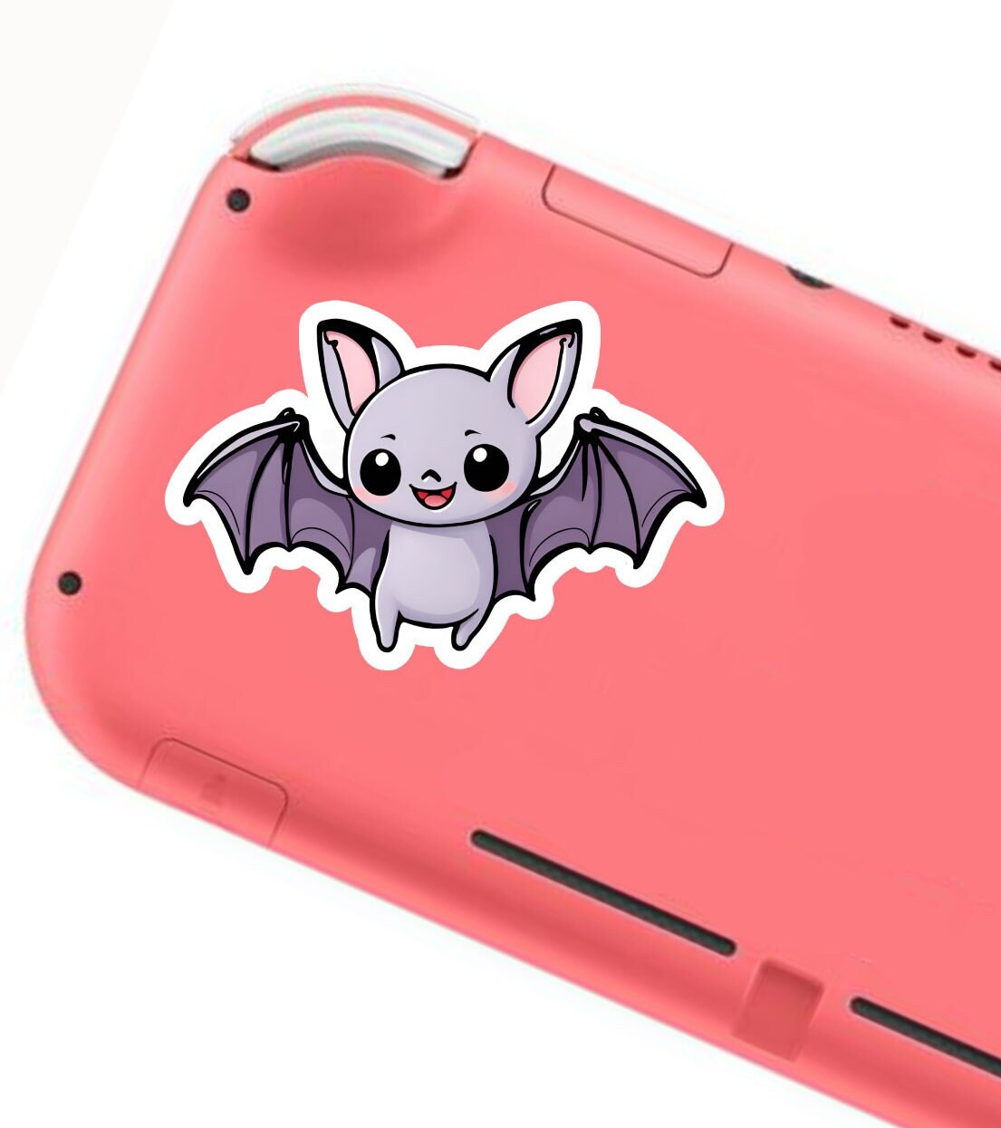 Kawaii Baby Grey Bat, Die-cut Sticker Pack Cute Decal, Adorable Design ...
