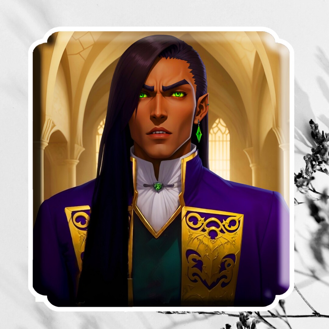 Castlevania Nocturne Inspired Olrox: Gothic Anime Vampire Sticker ...