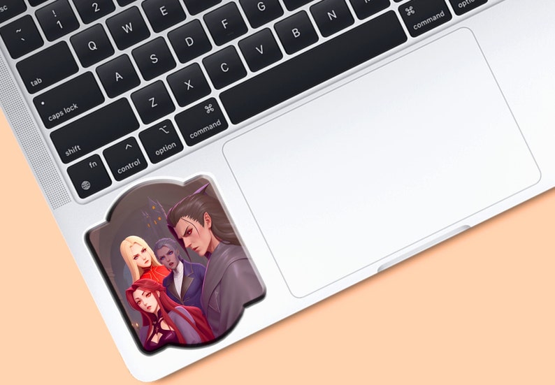 Castlevania Inspired Vampire Sisters - Sticker - Carmilla, Morana ...