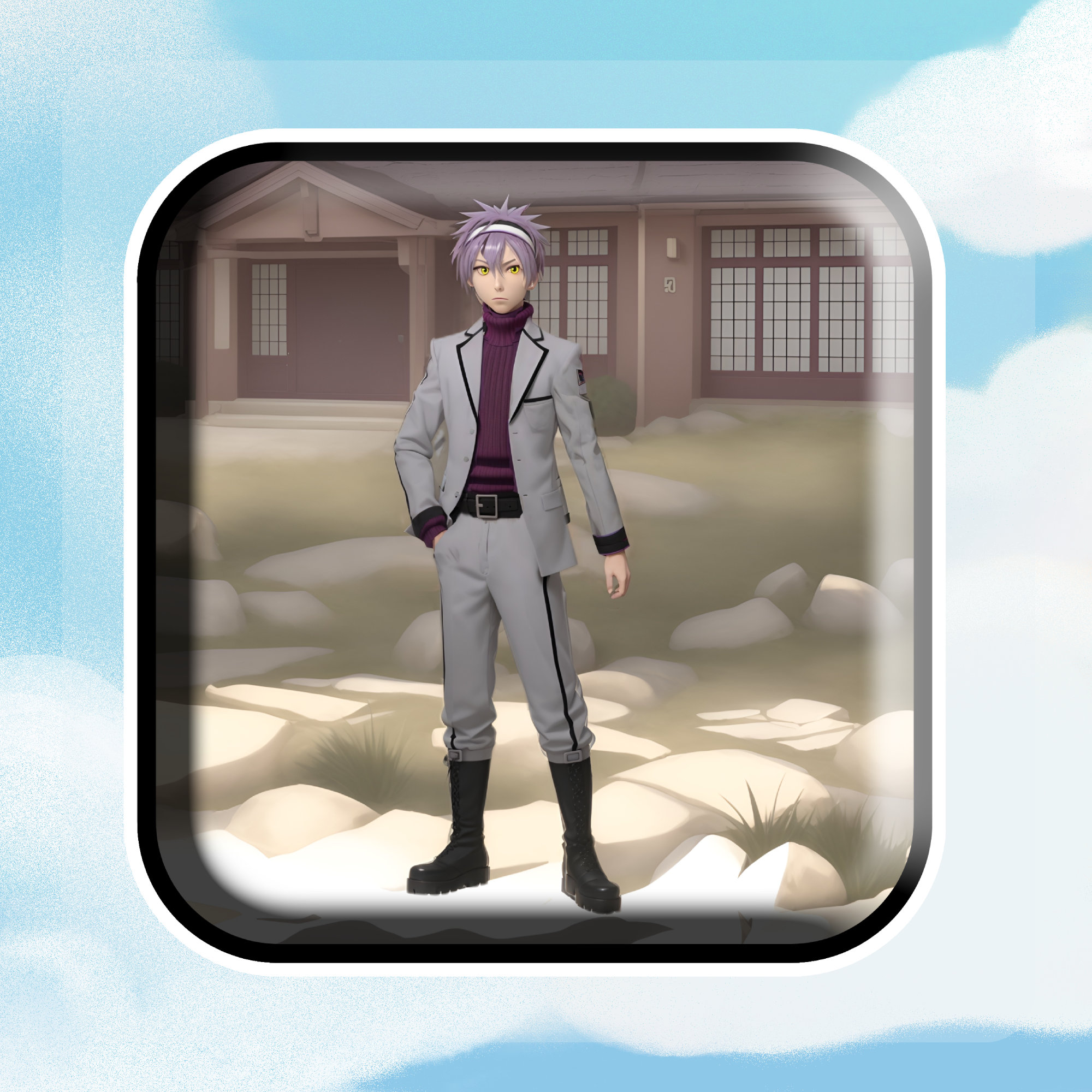 Assassination Classroom Inspired Itona Horibe Die-cut - Etsy