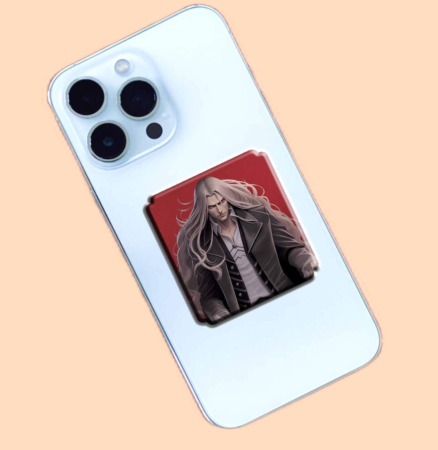 Castlevania Inspired Alucard Vampire Sticker Cool Gothic Anime Art ...