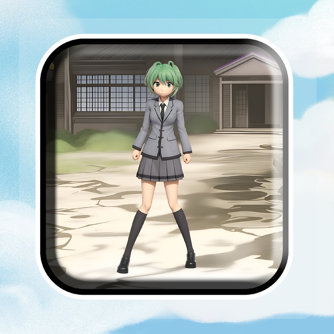 Assassination Classroom Inspired -kaede Kayano Anime Die-cut Sticker ...