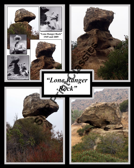 The LONE RANGER Rock Four 8 X 10 Photos Lone Ranger Tv Show - Etsy