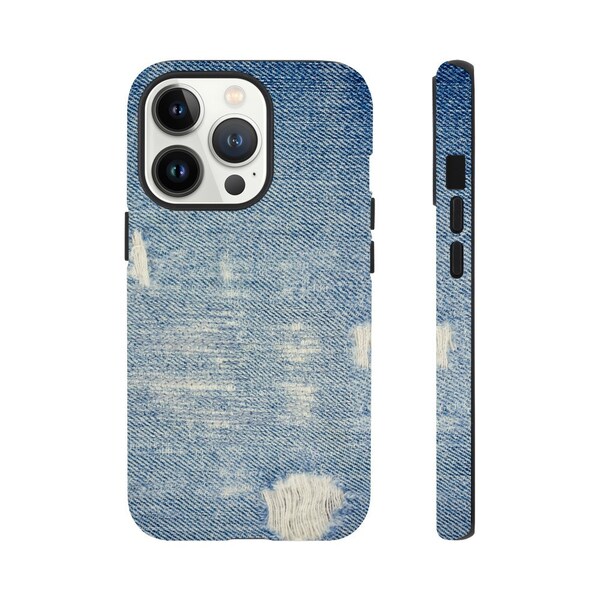 Denim Phone Case - Etsy