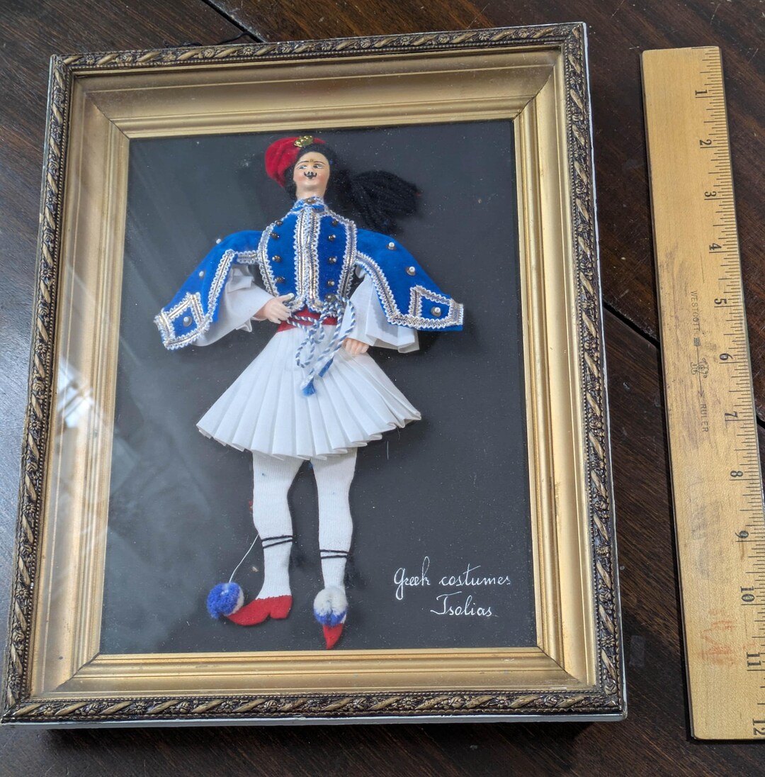 Two Greek Costume Shadow Boxes - Etsy