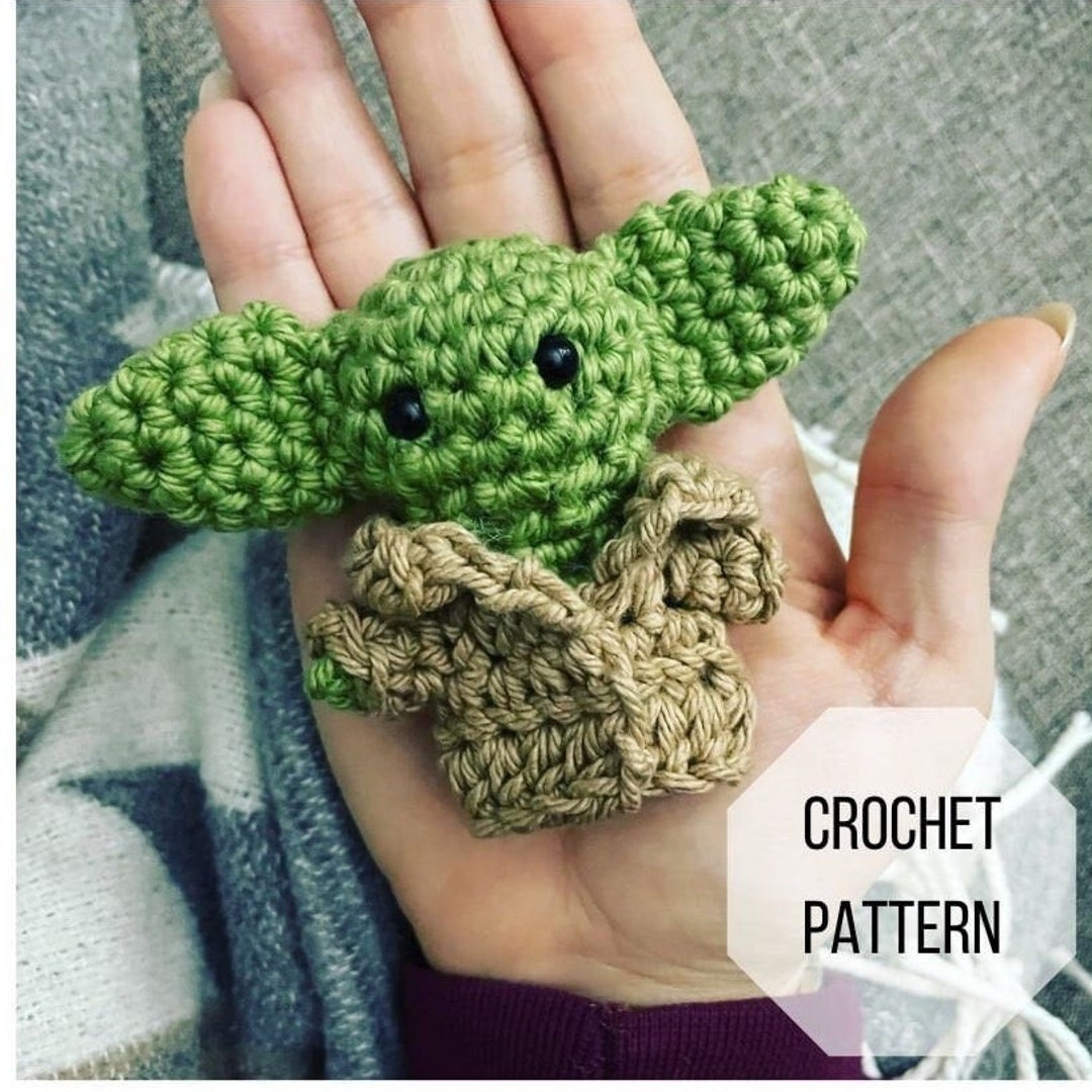 Crochet Mini Grogu / Baby Yoda *LOW SEW* Pattern - Etsy