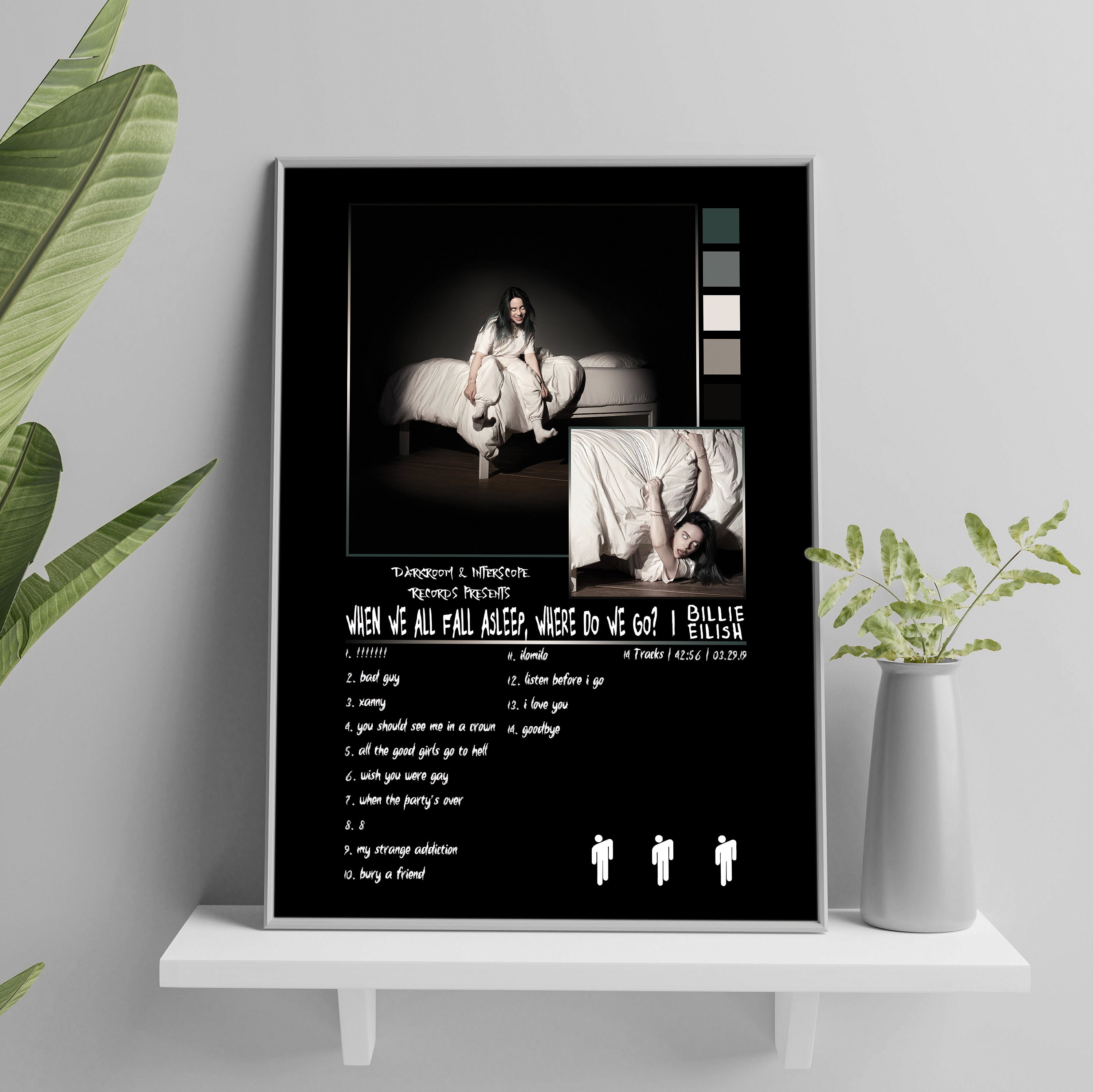 Custom Aesthetic Album Tracklist Poster - Choose Your Album - DIGITAL ...