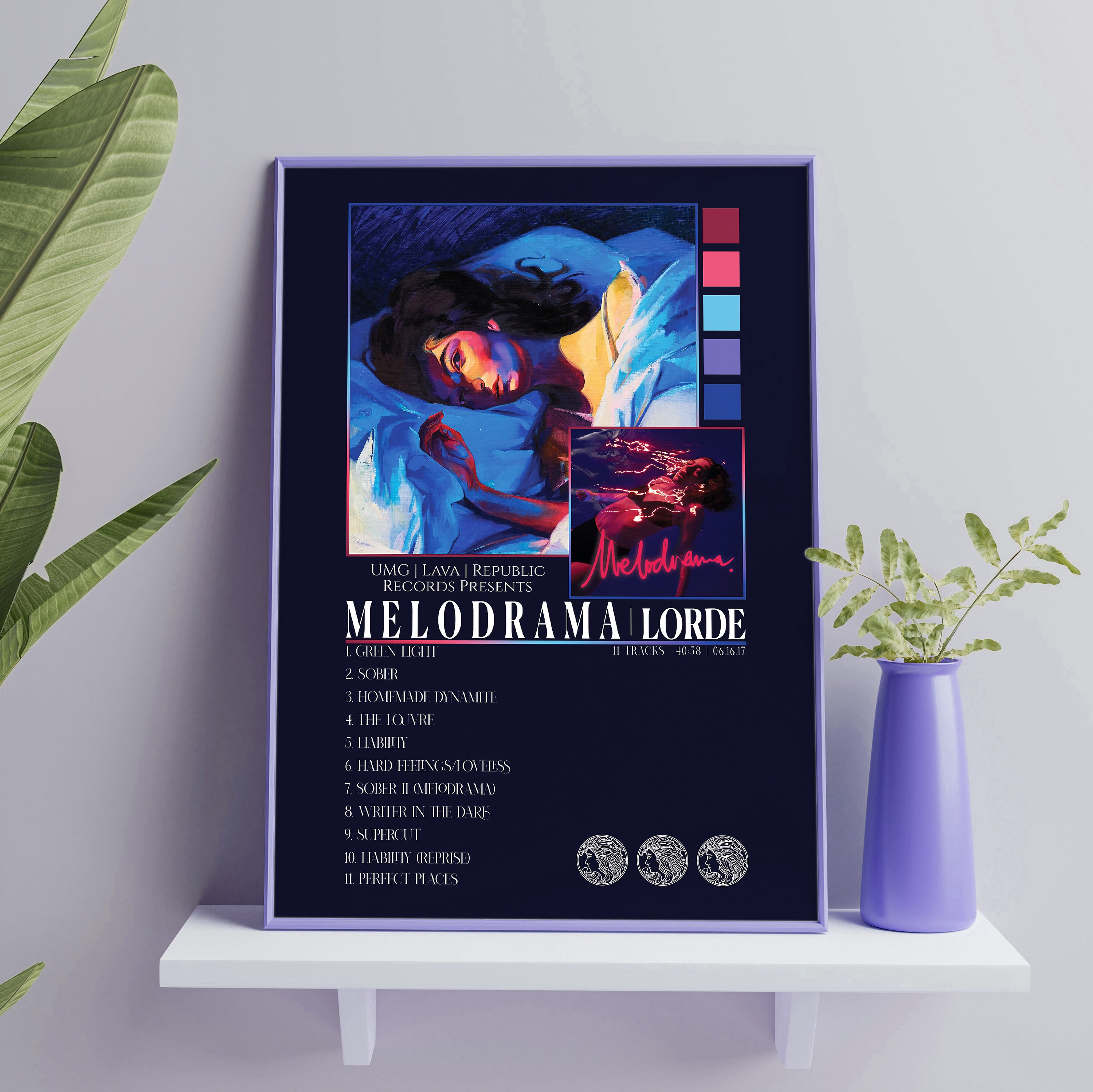 Custom Aesthetic Album Tracklist Poster - Choose Your Album - DIGITAL ...