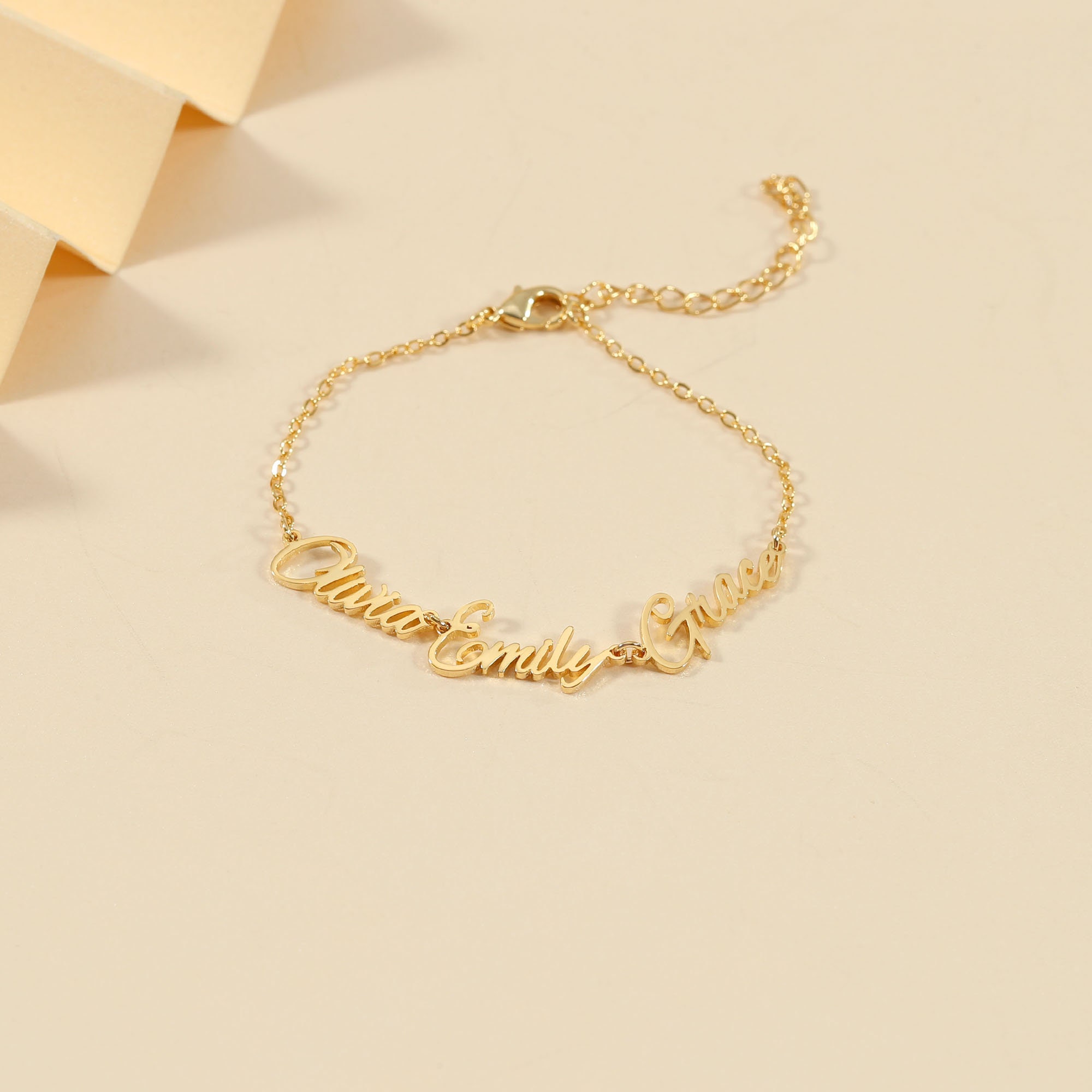 Personalized Name Bracelet Custom Multiple Name Bracelet - Etsy