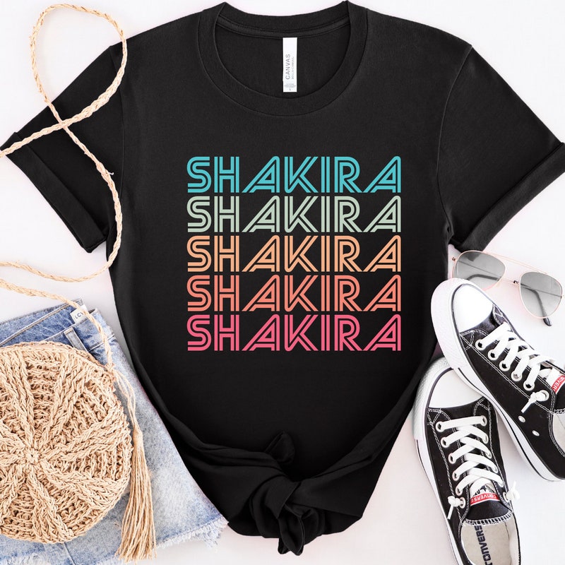 Shakira Concert Tshirt - Etsy