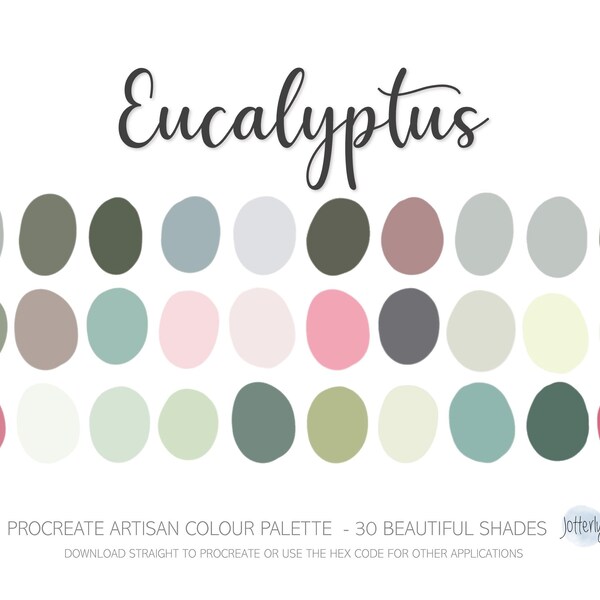 Eucalyptus Palette - Etsy Canada