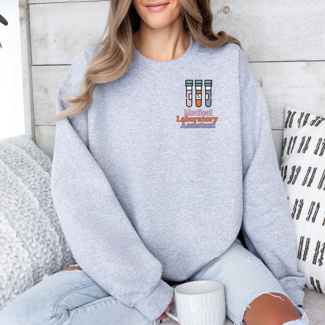 Custom Medical Laboratory Assistant Sweater, Lab Assistant Gift ...