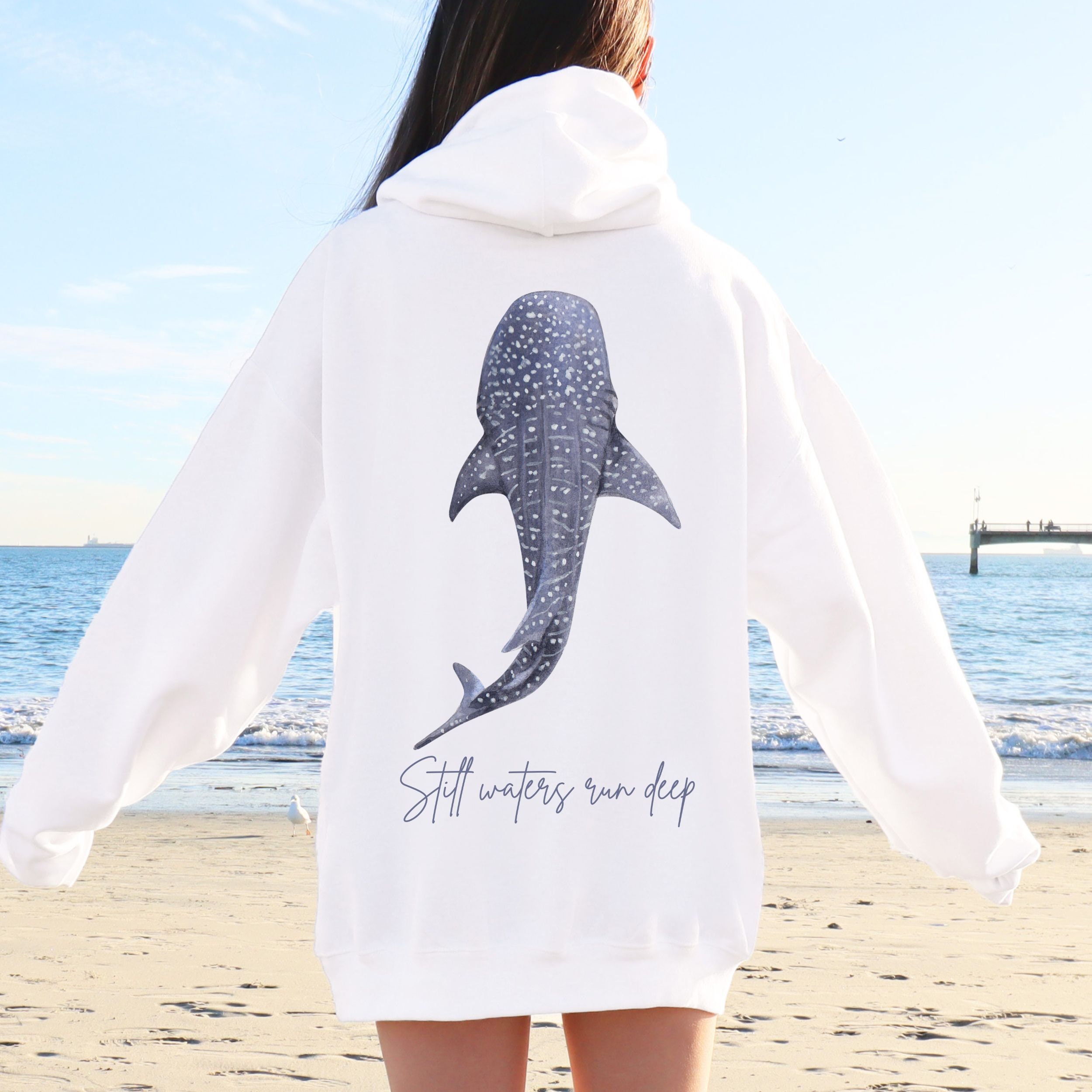 Whale Shark Hoody Ocean Inspired Style Ocean Animal Shirt Shakespeare ...