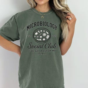 Microbiology Shirt Microbiologist Shirt Graduation Gift Microbiology ...