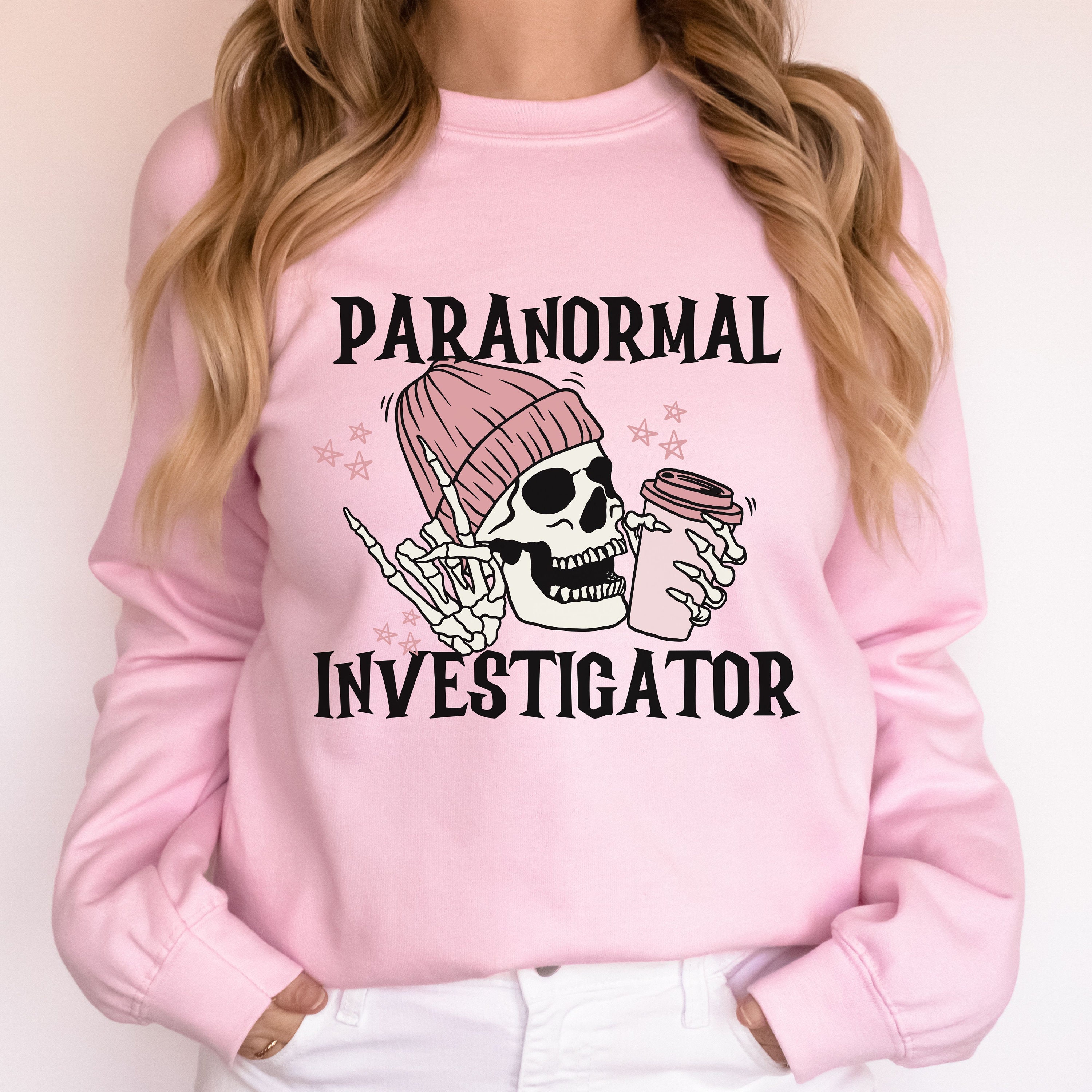 Paranormal Investigator Shirt, Ghost Hunter Shirt, Paranormal Sweater ...