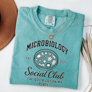 Microbiology Shirt Microbiologist Shirt Graduation Gift Microbiology ...
