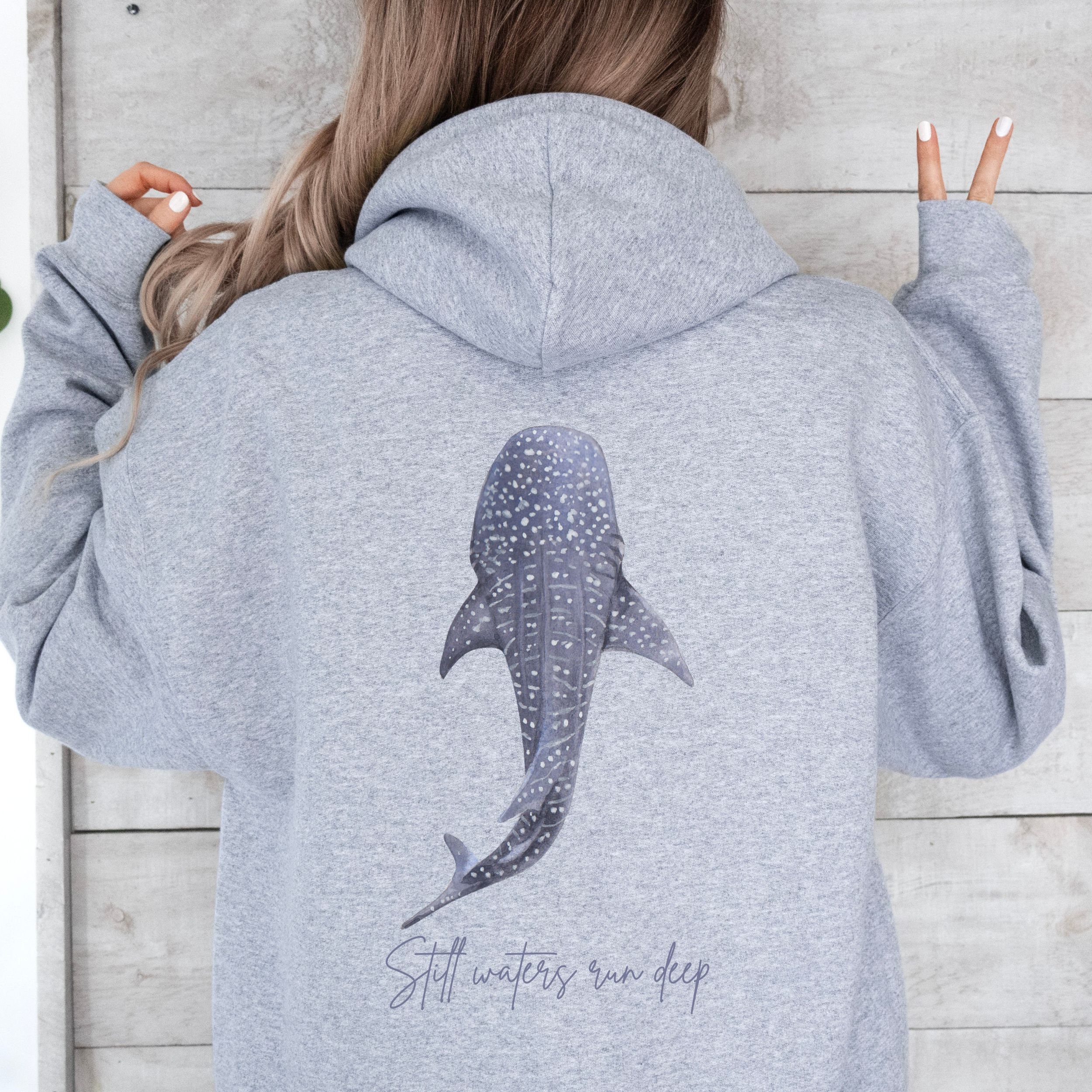 Whale Shark Hoody Ocean Inspired Style Ocean Animal Shirt Shakespeare ...