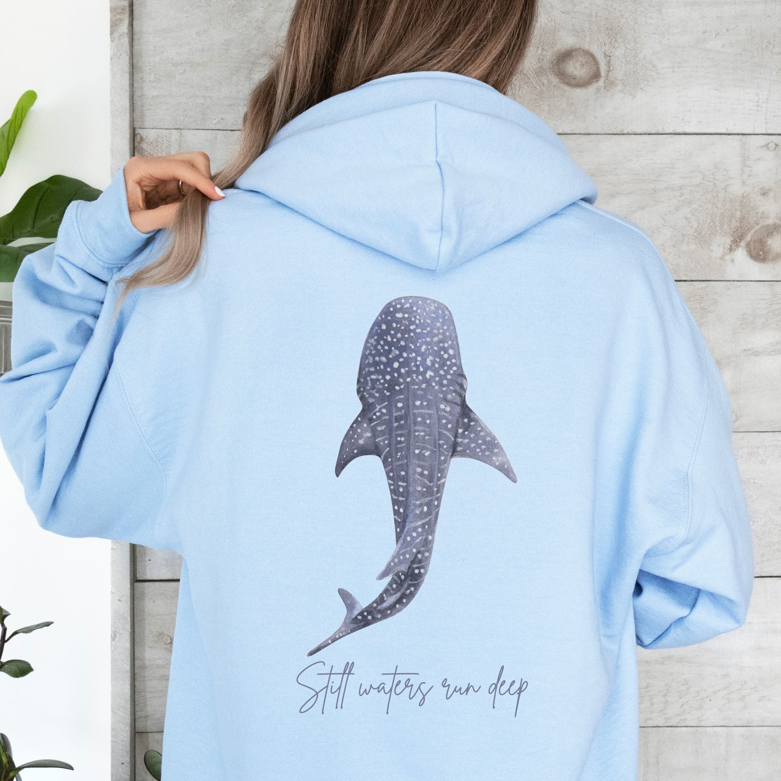 Whale Shark Hoody Ocean Inspired Style Ocean Animal Shirt Shakespeare ...