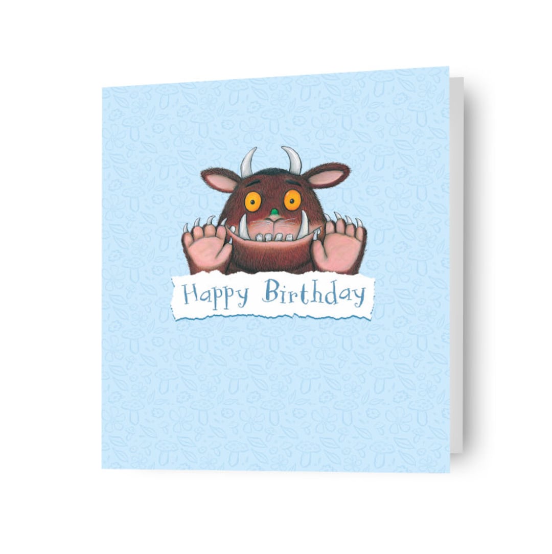 The Gruffalo happy Birthday Card Sustainably Resourced and FSC ...