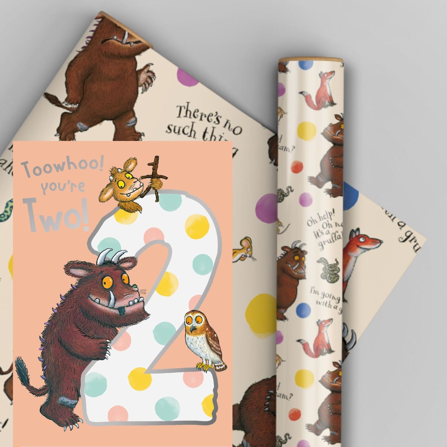 The Gruffalo 2nd Birthday Card Wrapping Paper Also Available ...
