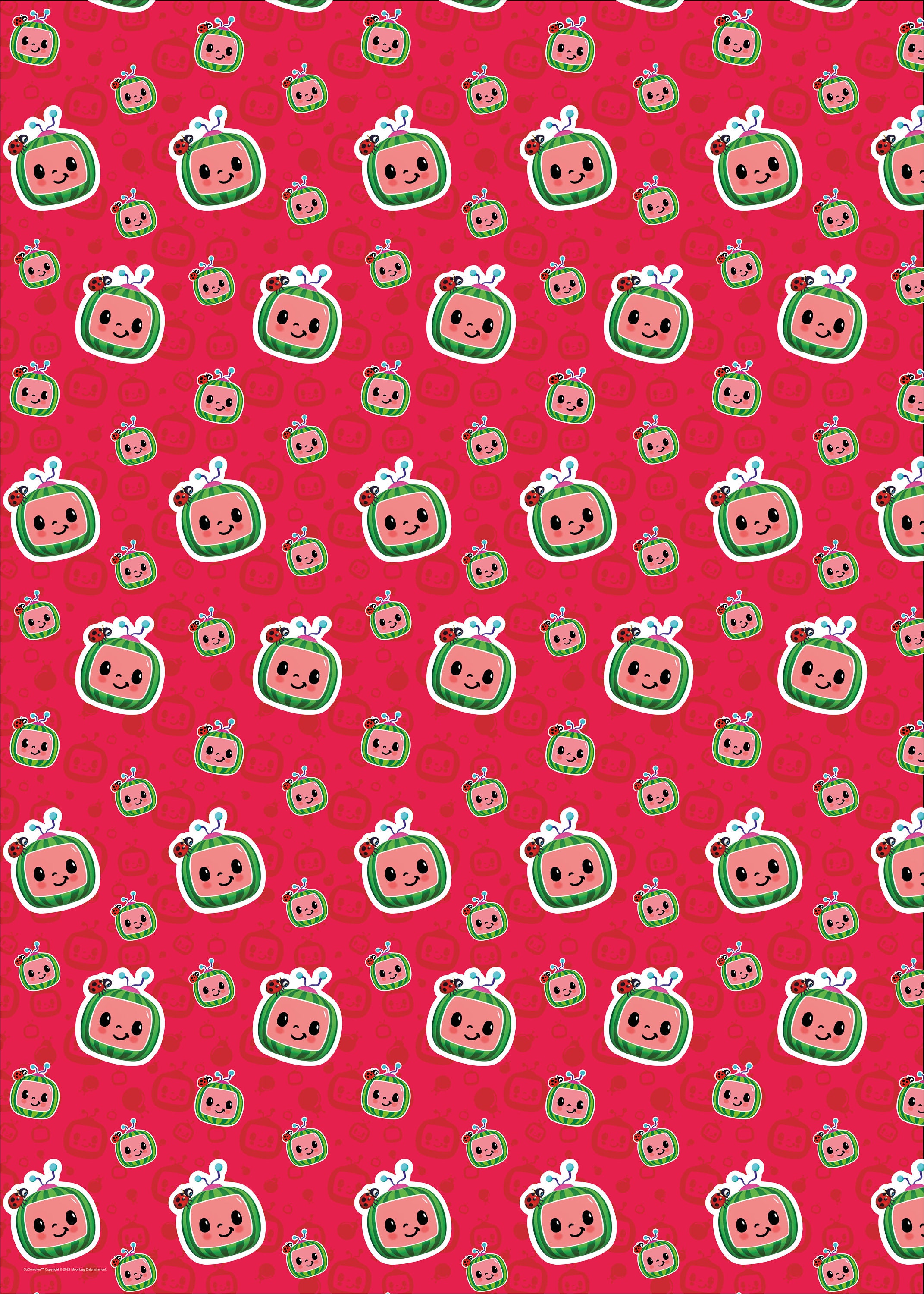 Cocomelon Birthday Wrapping Paper 4m Roll Gift Wrap Sustainably ...