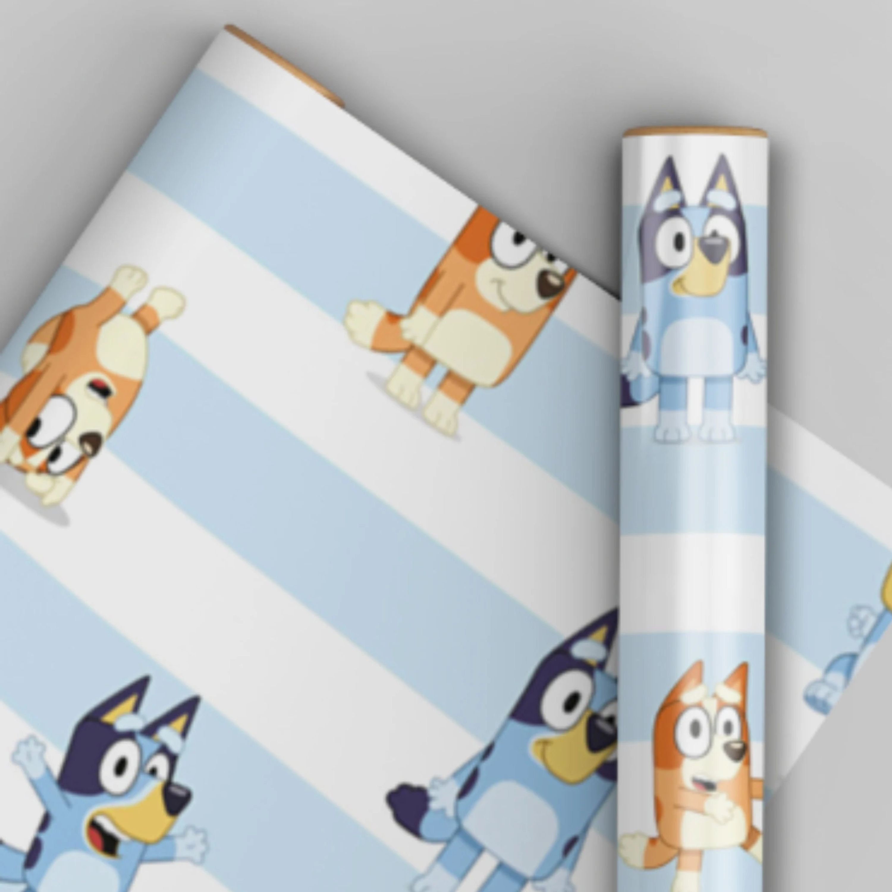 Bluey Wrapping Paper Birthdays Presents Sheet and Tags Each Sheet is ...