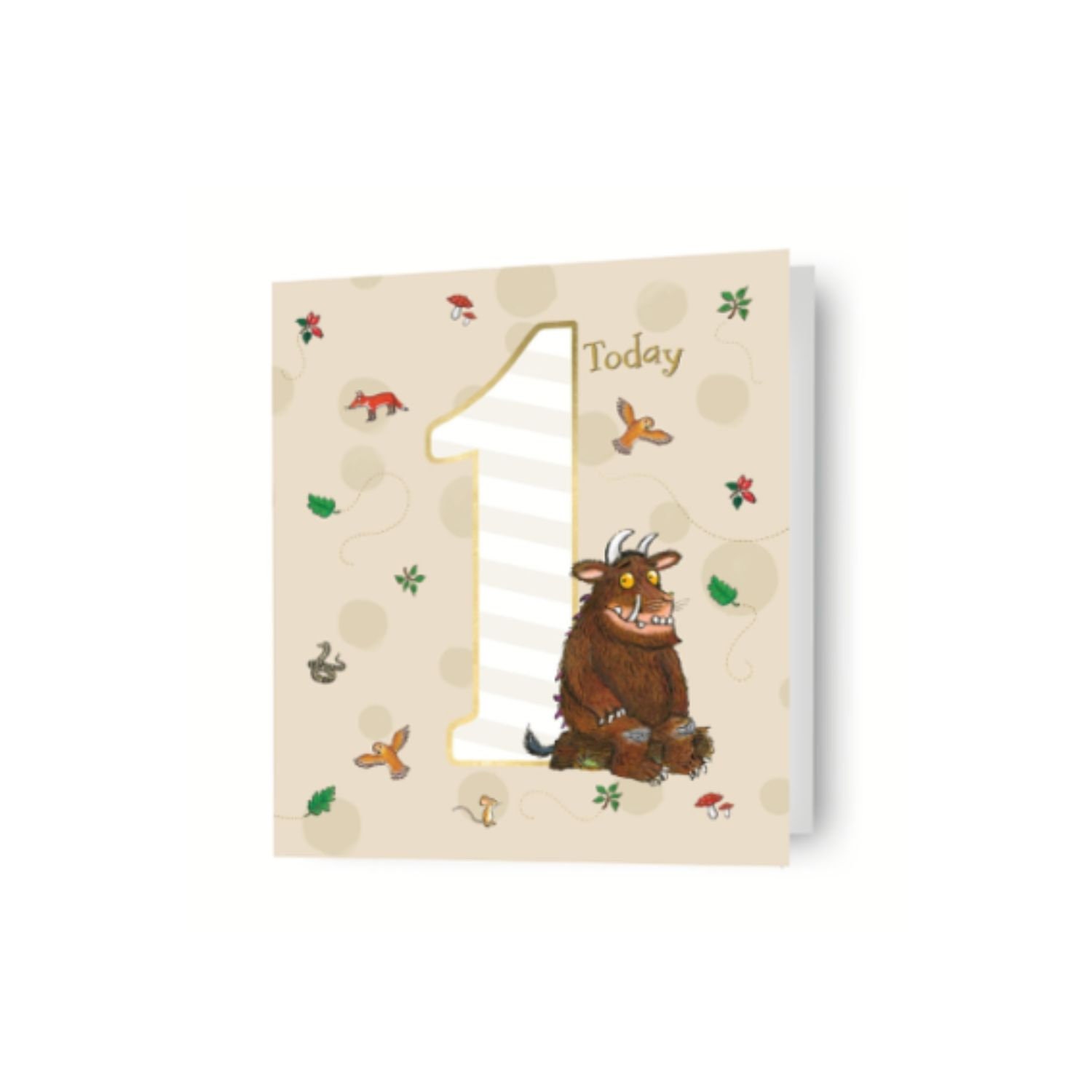 The Gruffalo Age 1 Birthday Cards Responsibly Resourced and - Etsy