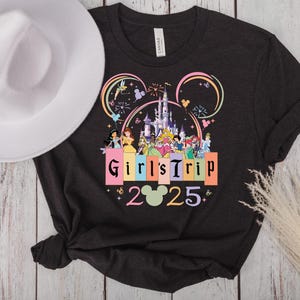 Disney Girls Trip 2025 Shirt, Disney Girls Vacation Shirt, Besties Trip 2025 Shirt, Walt Disney ...