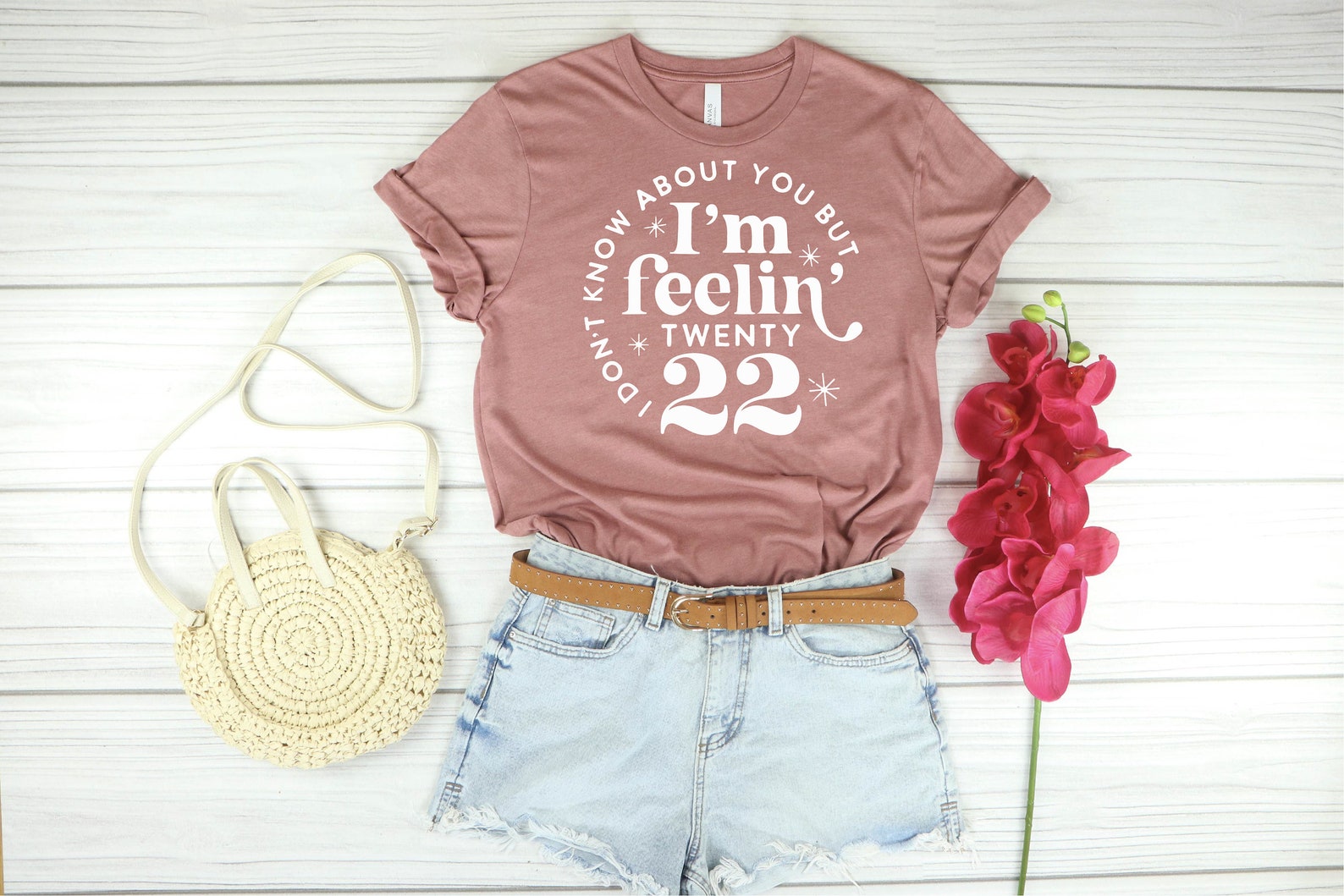 22 Birthday Shirt Feeling 22 Birthday Shirt Birthday Gift to - Etsy