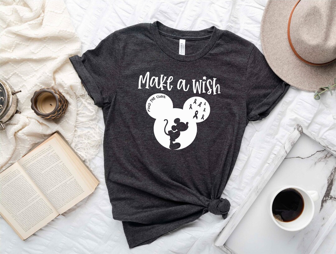 Cancer Shirt, Make A Wish, Disney Cancer Shirt - Etsy