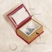 Personalized Mini Book Ring Box for Engagement Proposal – Engraved ...