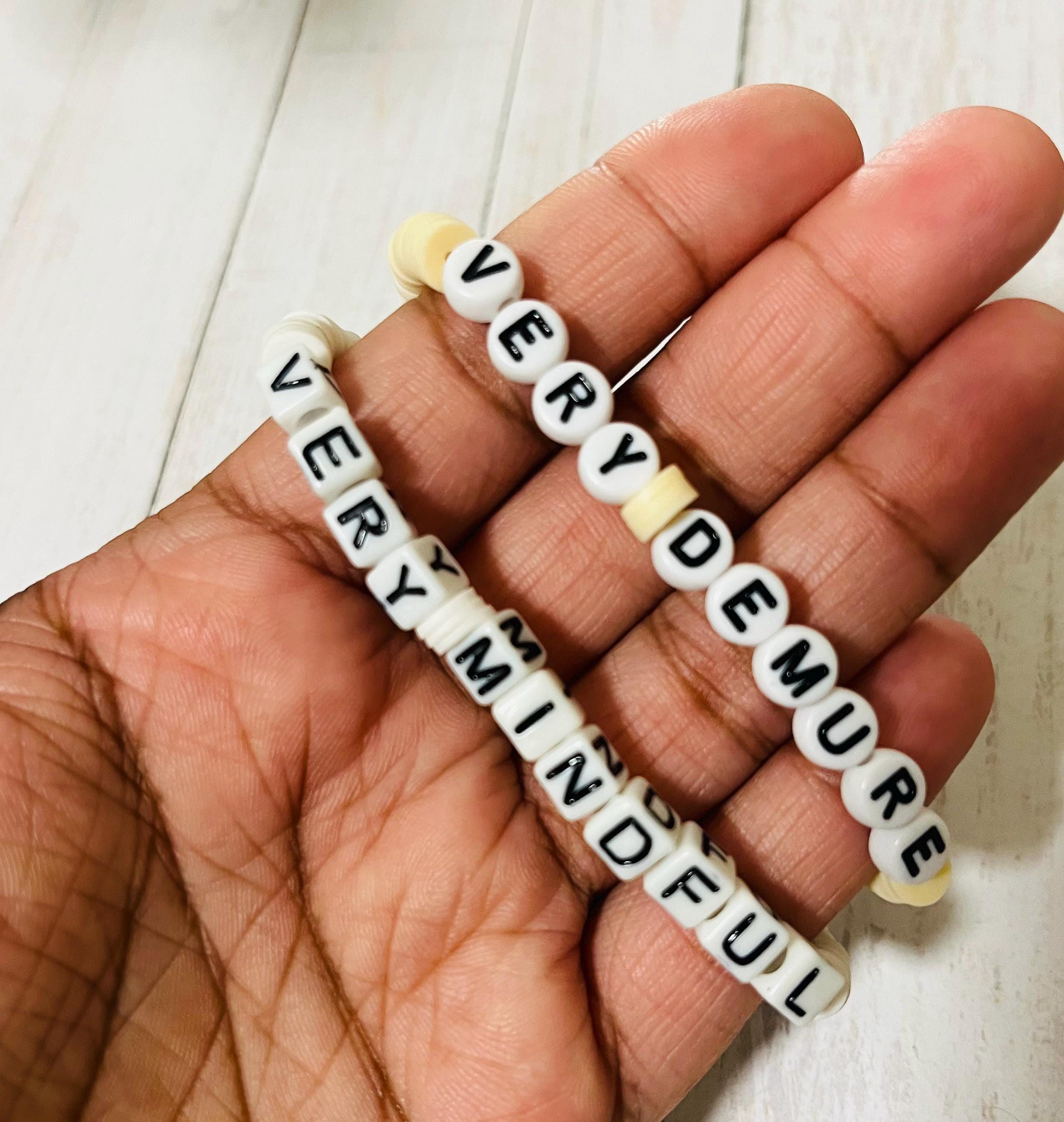 Very Demure | Very Mindful | Very Cutesy Bracelets | Stackable ...